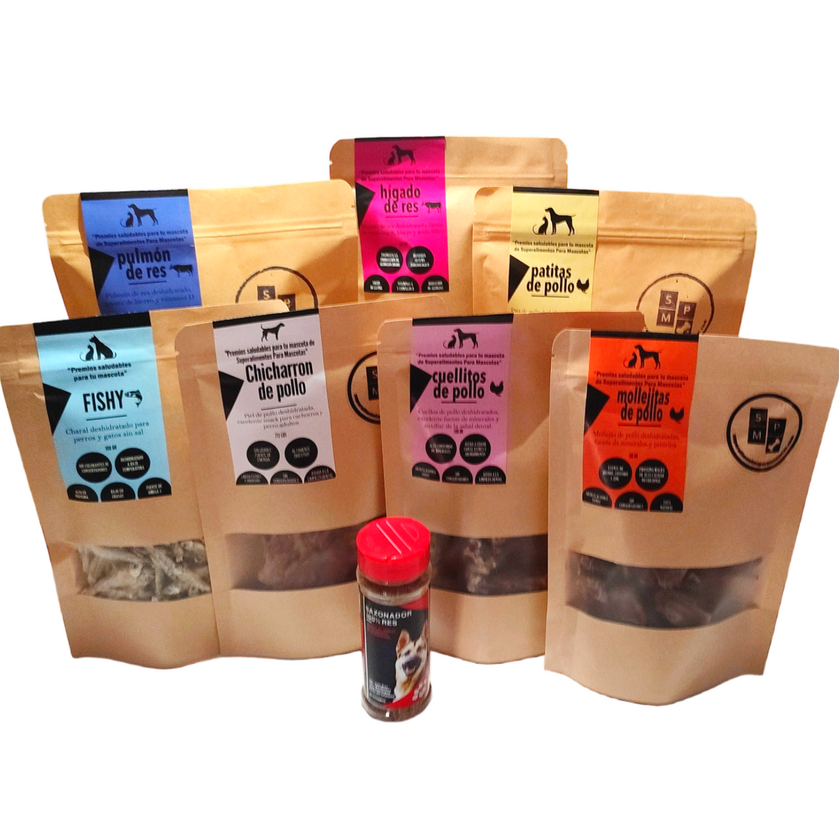 Premios y sazonadores – Superalimentos Para Mascotas