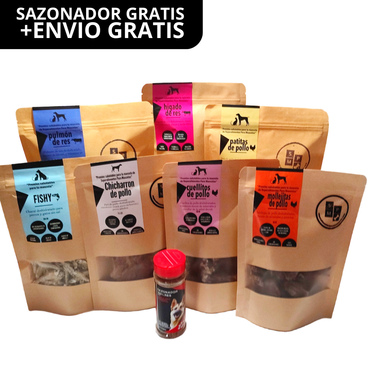 Kit Premios saludables para perros "Super Sampler" – Superalimentos ...